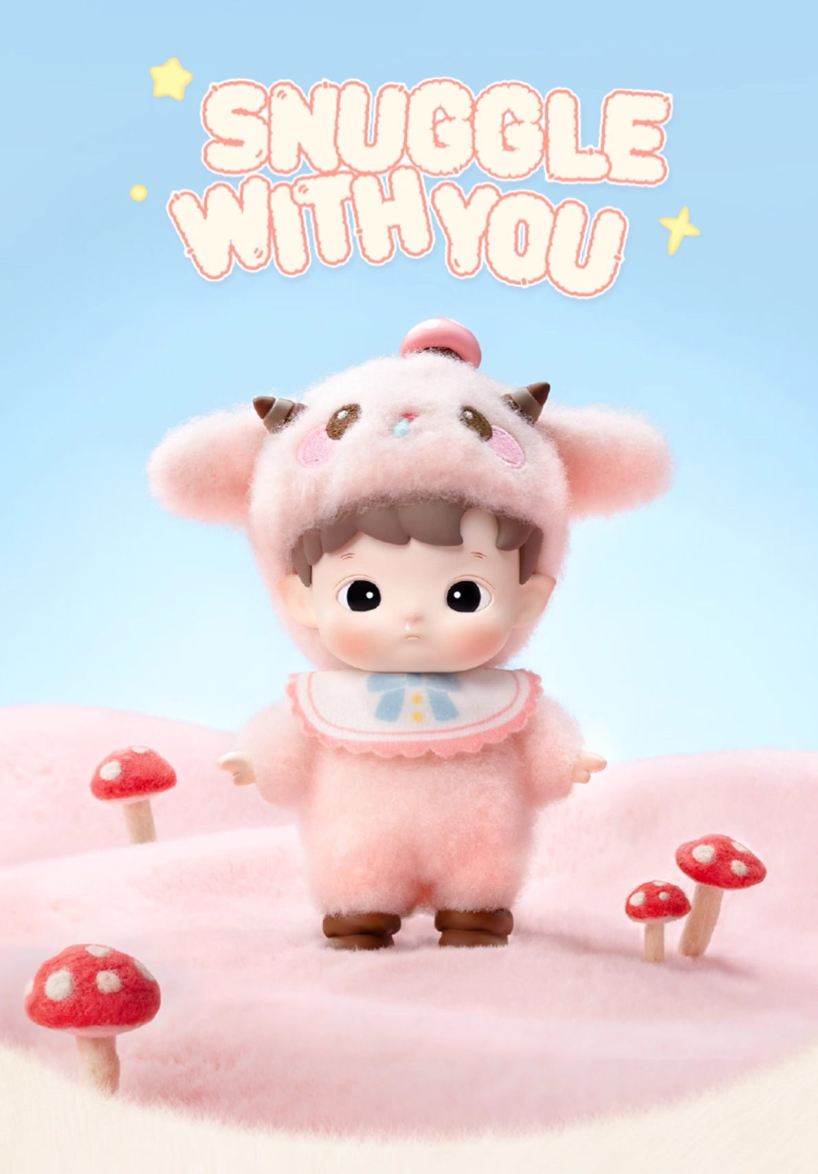 【POPMART】HACIPUPU Snuggle With You Blind Box Series – Sounds of Love