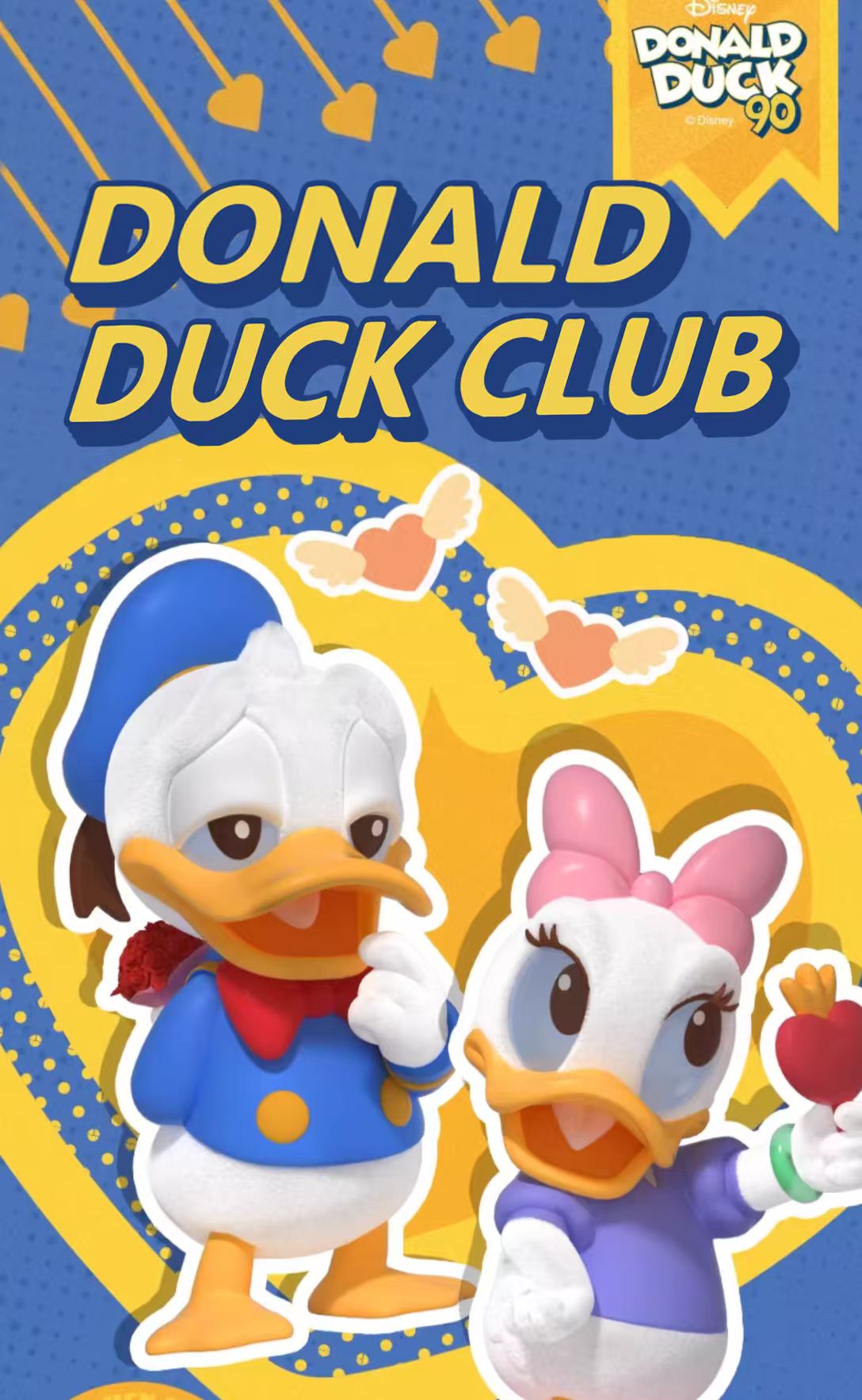 🔹 52TOYS | Disney Donald Duck Club Series Blind Box 🔹 – Sounds of Love